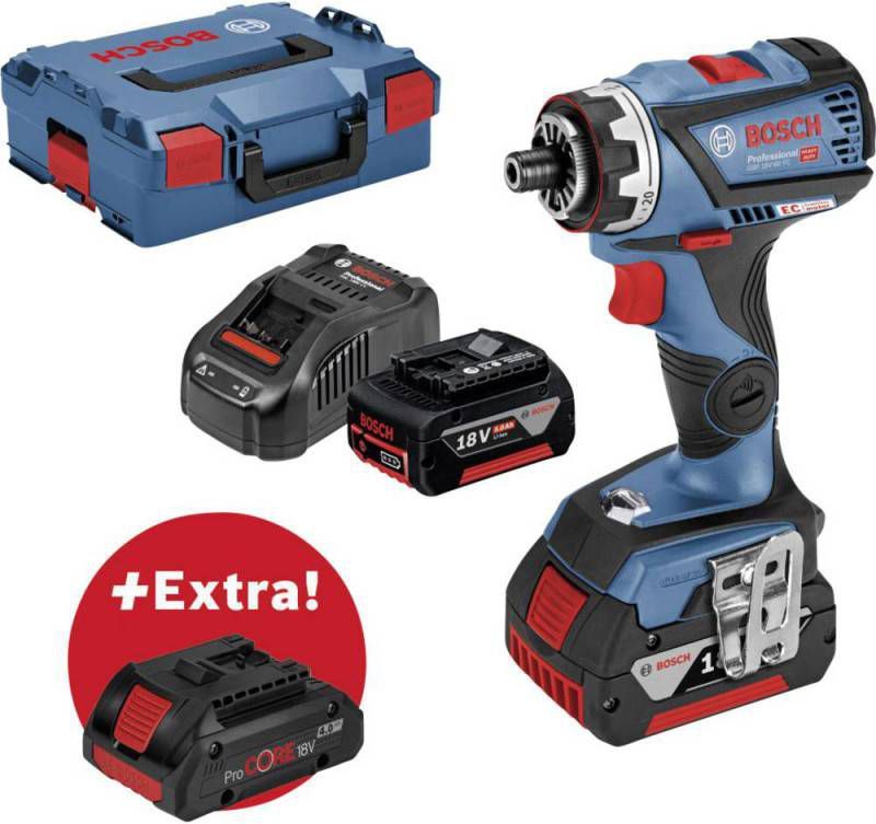 Bosch Gsr 18v 60 Fc 18v Li Ion Accu Boor Schroefmachine Set 2x 5 0ah